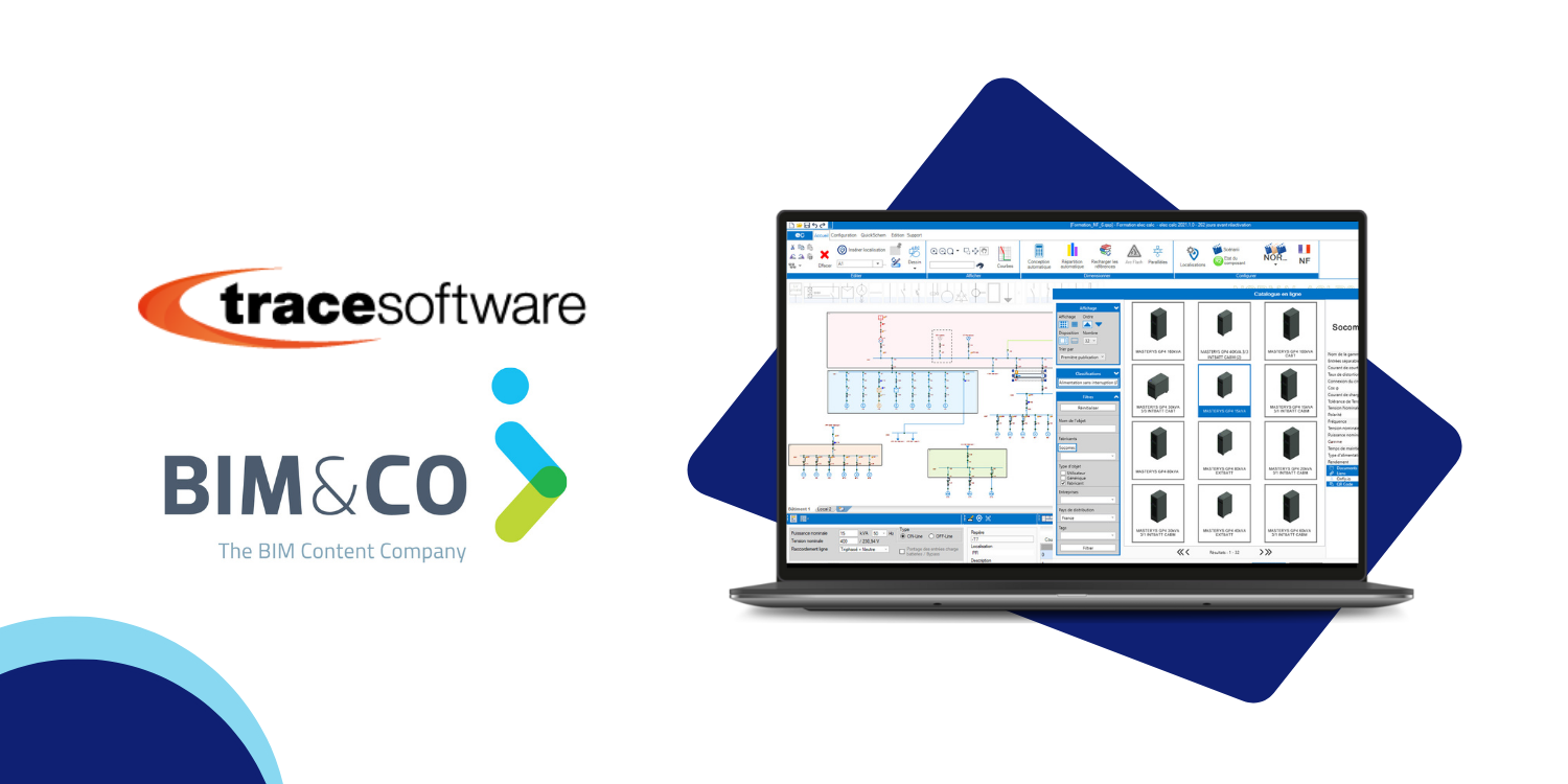 Trace Software and BIM&CO - Manufacturer data at the heart of ...
