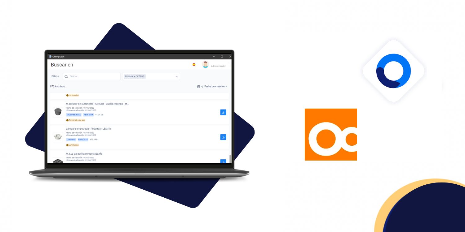 The architecture studio OCTANS manages its BIM library with Onfly - BIM&CO