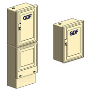 OBJET BIM Coffret gaz GDF : téléchargement gratuit de fichiers BIM ...