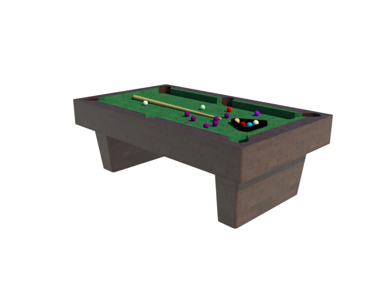 OBJETO BIM Pool Table: descarga gratuita de archivos BIM, Revit, IFC ...