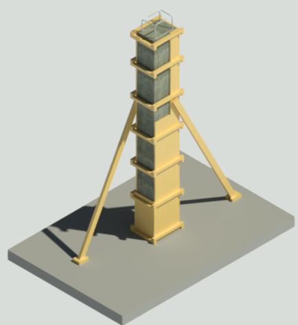 DETALLE FORMALETA COLUMNA EN CONCRETO BIM OBJECT: free BIM file ...